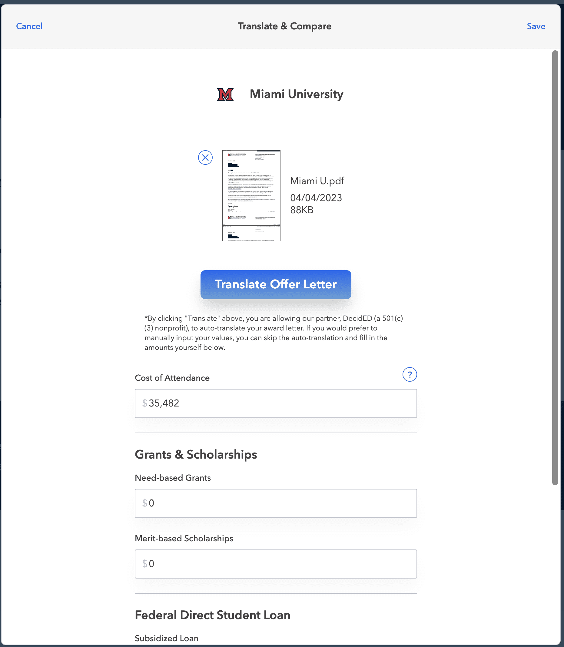 How to Use MyCAP's Award Analyzer - Is Your Financial Aid Offer Worth ...