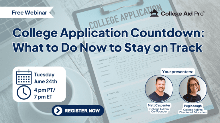 College Application Countdown: What to Do Now to Stay on Track ...