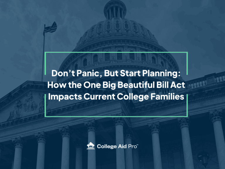 Don’t Panic, But Start Planning: How the One Big Beautiful Bill Act ...